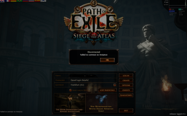 Solving “Path of Exile Failed to Connect to Instance” Error - ExilePay Solving “Path of Exile Failed to Connect to Instance” Error - ExilePay